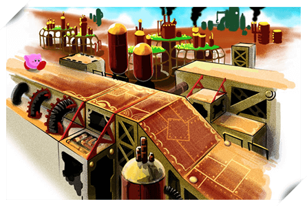 Kirby: Planet Robobot – Website update (more concept-art) – Perfectly ...