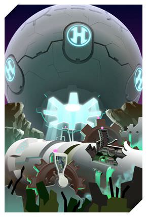 Kirby: Planet Robobot: concept-art (Haltmann Works Company, Susy ...