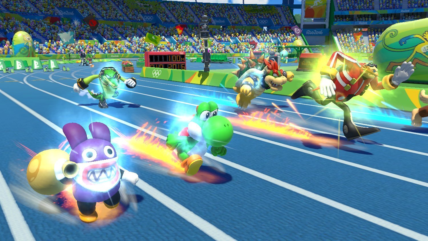 Mario & Sonic at the Rio 2016 Olympics (Wii U): plenty of footage, list ...
