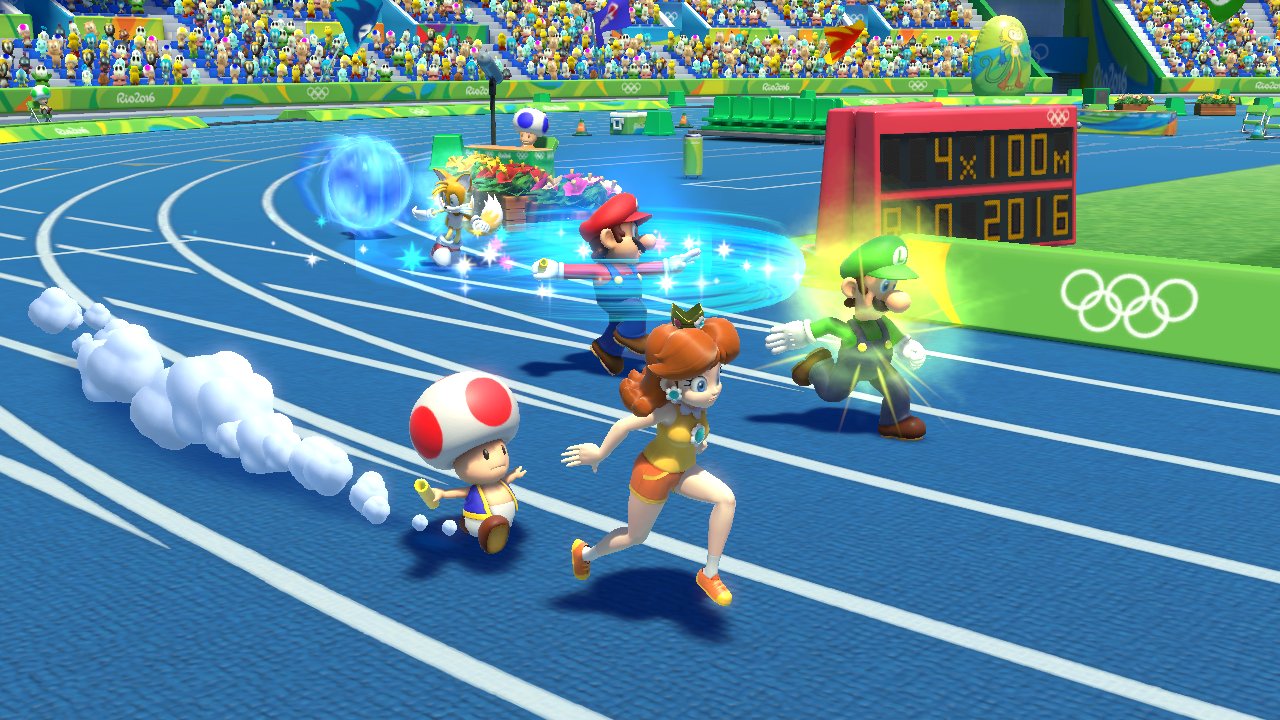 Mario & Sonic at the Rio 2016 Olympics (Wii U): size, details, TV ...