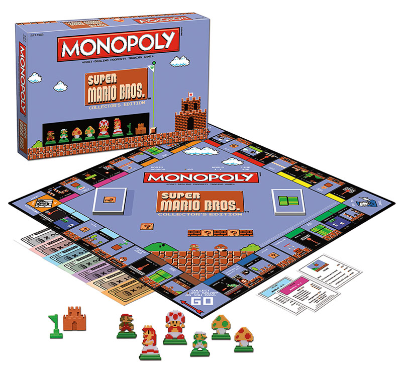 Monopoly: Super Mario Bros. Collector’s Edition coming soon – Perfectly ...
