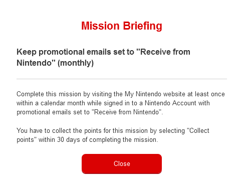 My Nintendo: two new missions available – Perfectly Nintendo