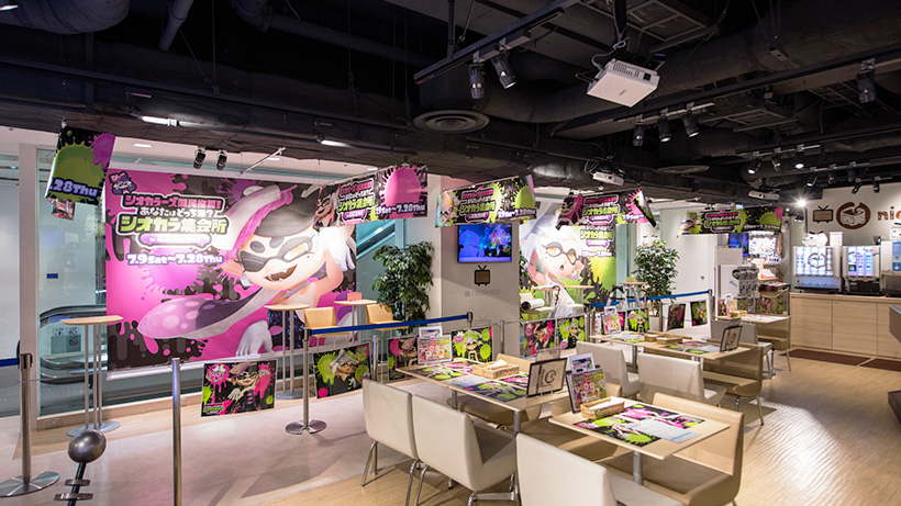 [Splatoon] Last Splatfest: in-store promo material, Miiverse drawings ...