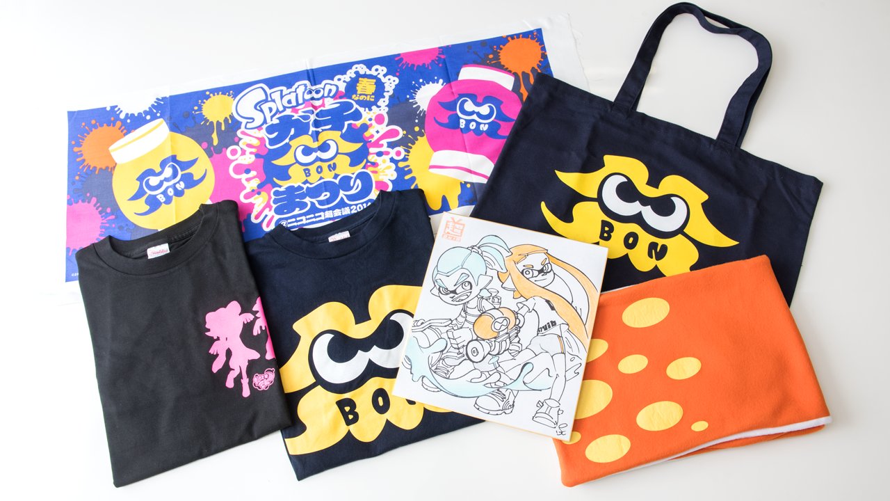 Splatoon: mall tour in Japan, NicoNico Choukaigi goodies, more ...