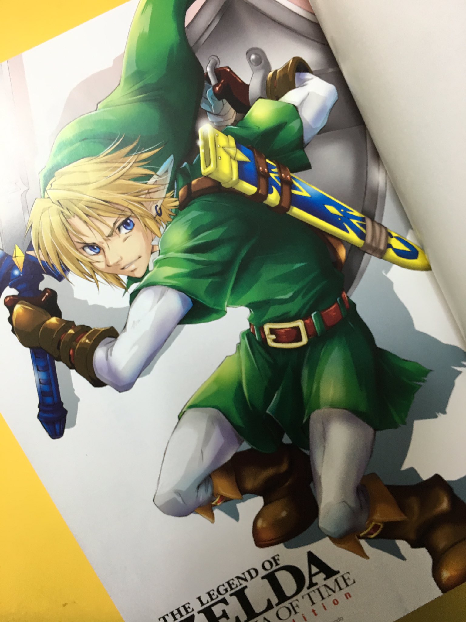 Zelda manga: cover for the Oracle of Ages / Seasons book - Perfectly ...