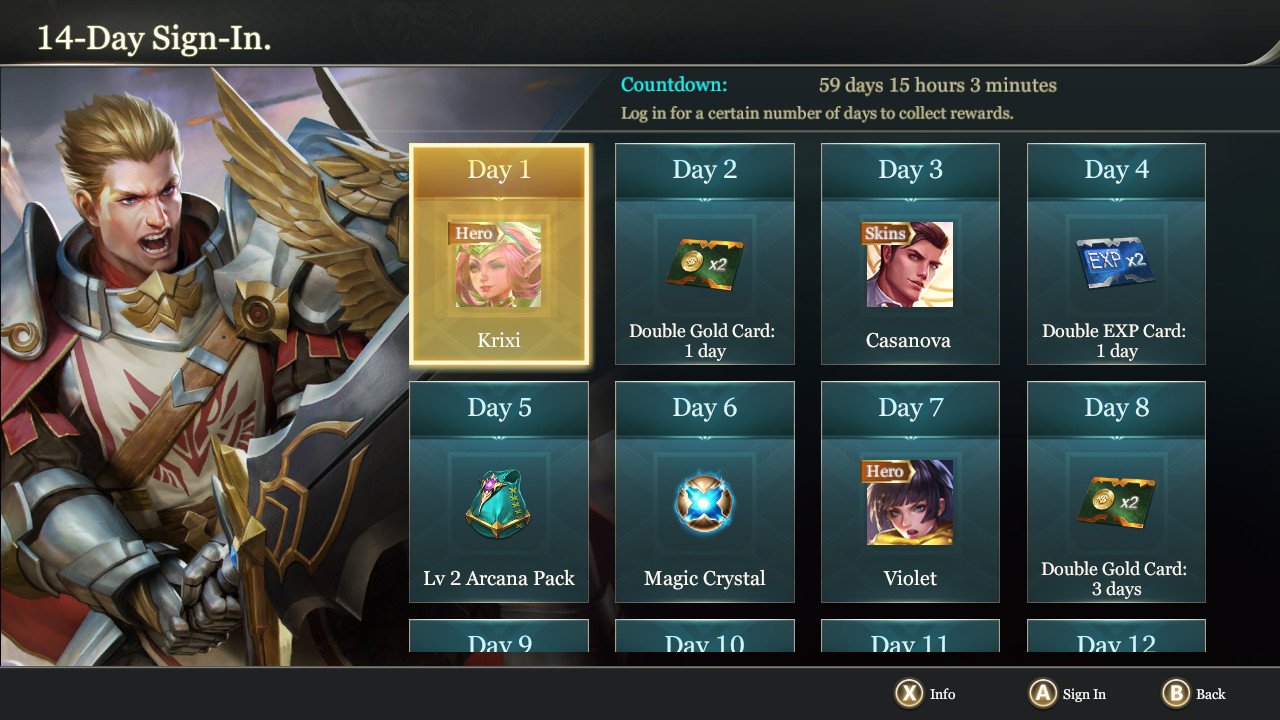 Arena of Valor (Switch): New Heroes [February 2019] – Perfectly Nintendo