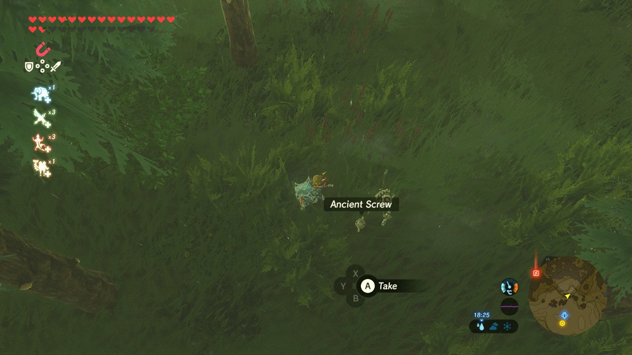 Zelda: Breath of the Wild (Switch): News channel open, items ...