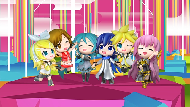 Hatsune Miku - Project Mirai DX: screens/artworks for some of the songs ...
