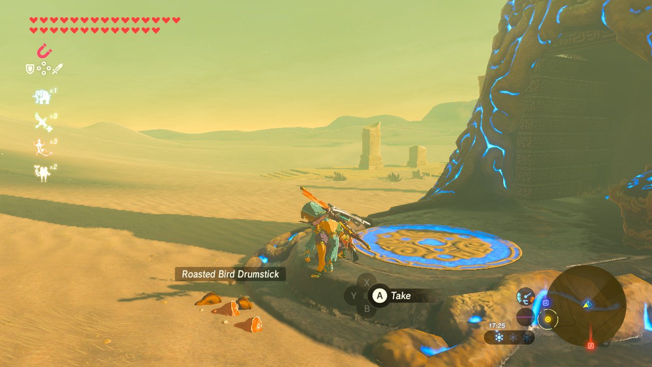 Zelda: Breath of the Wild (Switch): News channel open, items ...