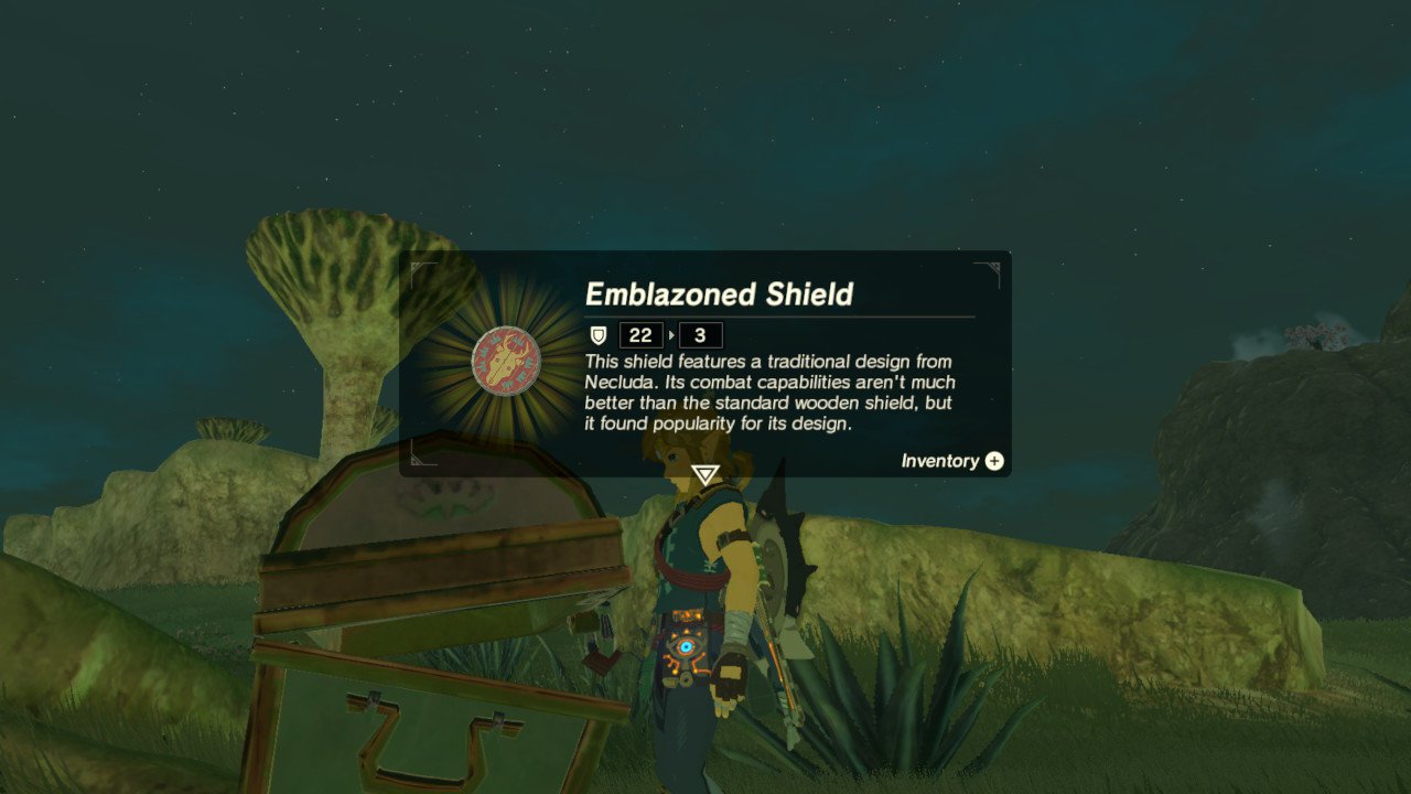 Zelda: Breath of the Wild (Switch): News channel open, items ...
