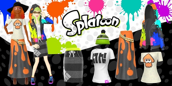 [Brief] New Style Boutique 2: Splatoon clothing items to be released on ...