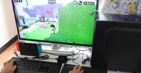 Splatoon 2: playing with mouse and keyboard? It's possible... sort of ...