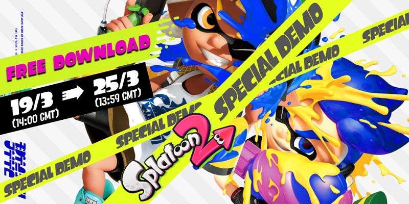 Splatoon 2: Special demo now available for download, how to use the ...