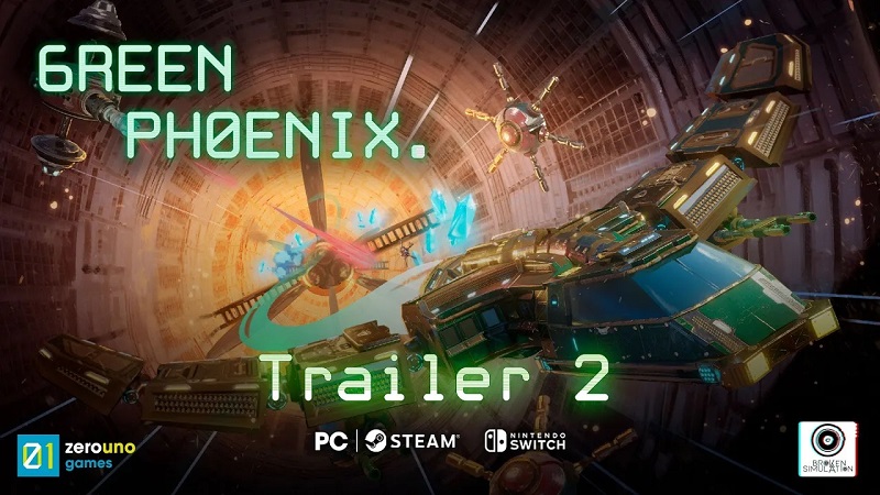 Green Phoenix (space shooter) announced for Nintendo Switch, out next ...