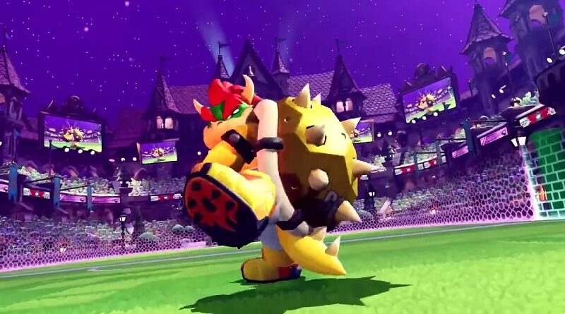 Mario Strikers: Battle League - More footage (Hyper Strikes ...