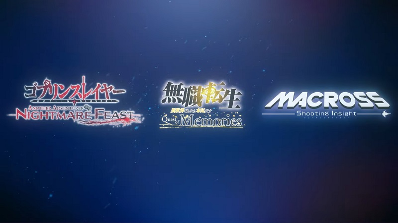 Bushiroad: Goblin Slayer, Mushoku Tensei, Macross, Shoujo ☆ Kageki ...