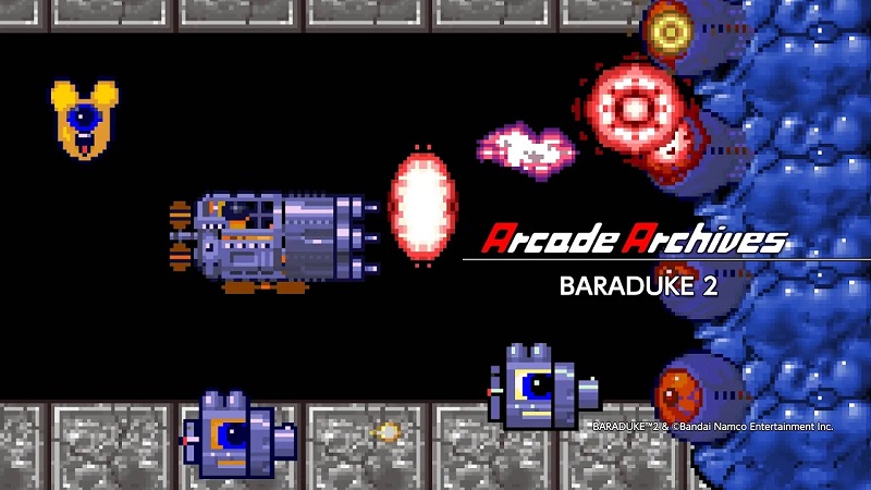 Arcade Archives Baraduke 2 releasing this week on Nintendo Switch ...