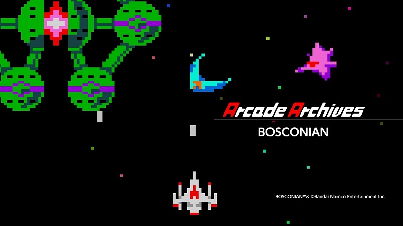 Arcade Archives Bosconian releasing this week on Nintendo Switch ...