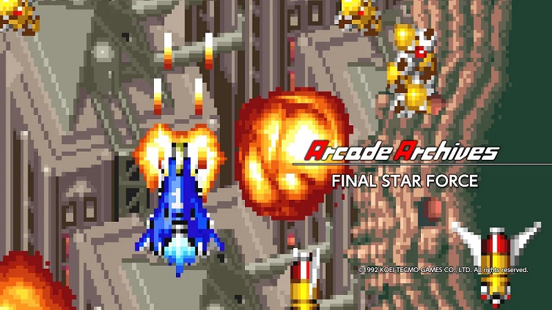 Arcade Archives Final Star Force releases this week on Nintendo Switch – Perfectly Nintendo