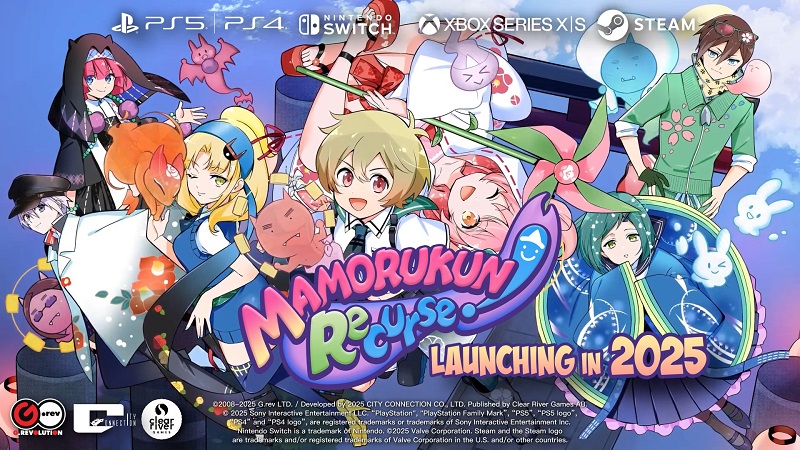 Mamorukun ReCurse!: announcement trailer, Clear River Games announced as publisher – Perfectly ...