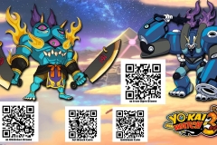 Yo-kai Watch 3: list of passwords / passcodes, QR Codes - Perfectly ...