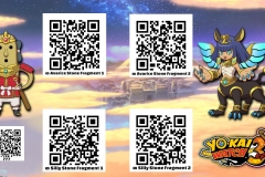 Yo-kai Watch 3: list of passwords / passcodes, QR Codes - Perfectly Nintendo